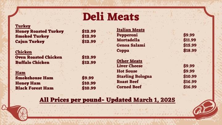 Order Online | Louie's Deli & Meat Market